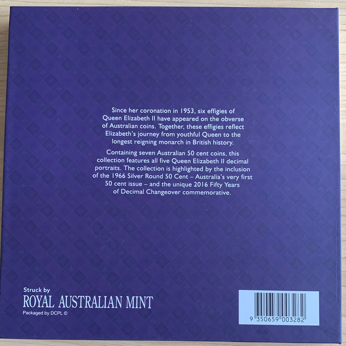 Australia 2019 Australian Mint 6 Portraits of QE11 50 cents Uncirculat ...