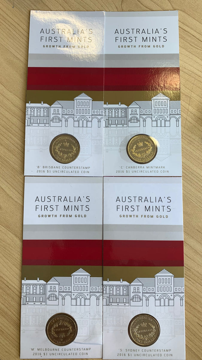 Australia 2016 Royal Australian Mint $1 Australia's First Mints Dollar ...